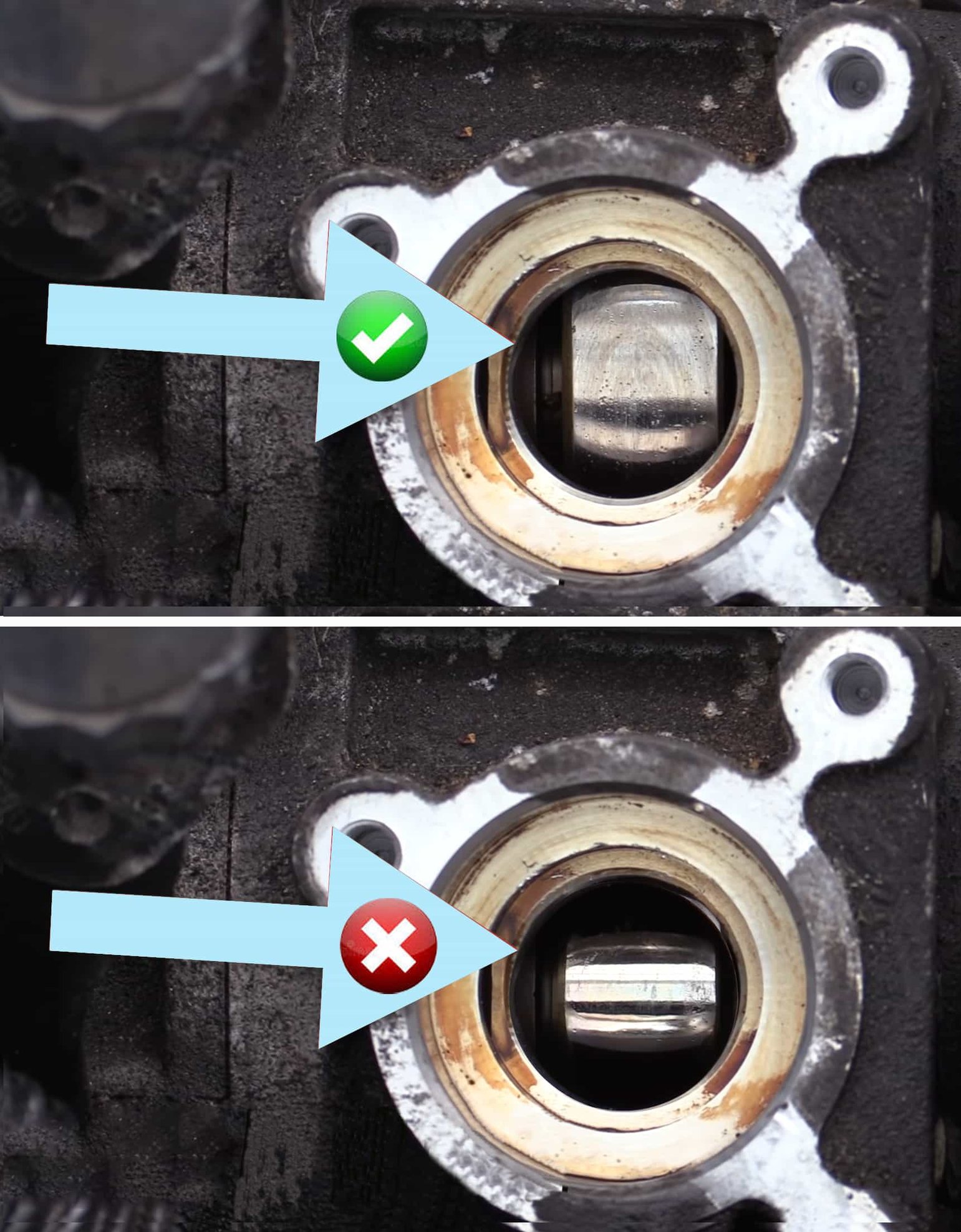 Bad Cam Follower Symptoms